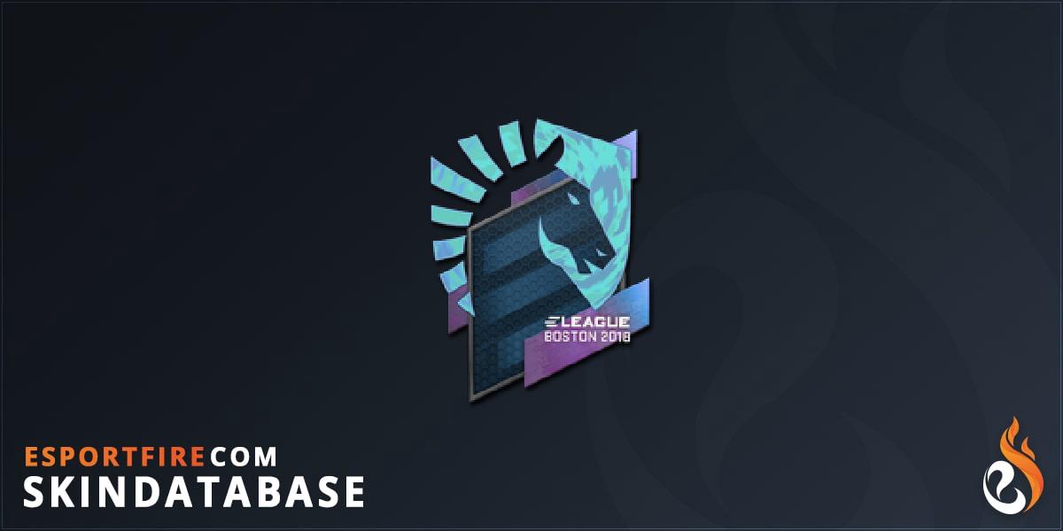 Sticker | Team Liquid (Holo) | Boston 2018 - EsportFire.com