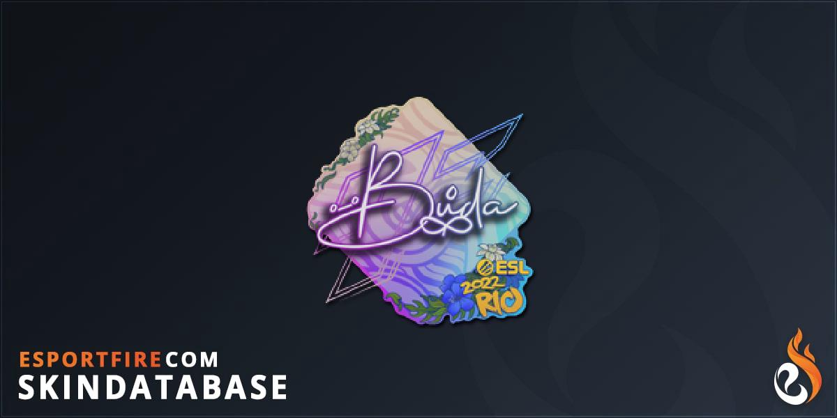 Sticker | BUDA | Rio 2022 - EsportFire.com