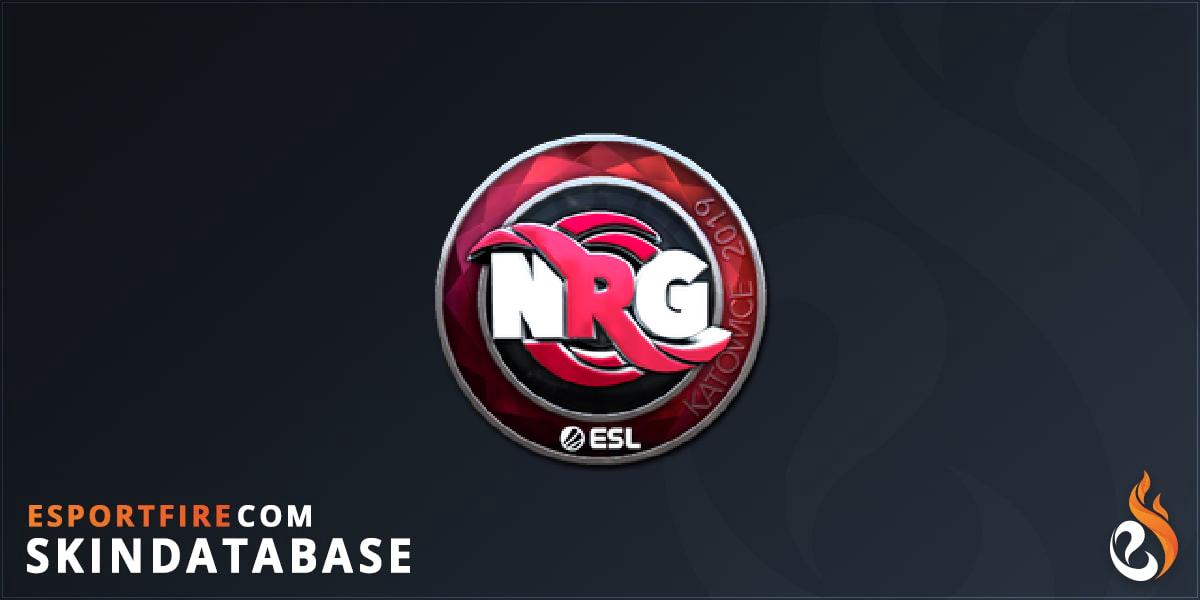 Sticker | NRG (Foil) | Katowice 2019 - EsportFire.com