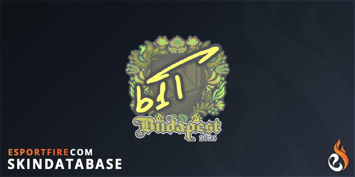 Sticker | b1t | Budapest 2025 - EsportFire.com