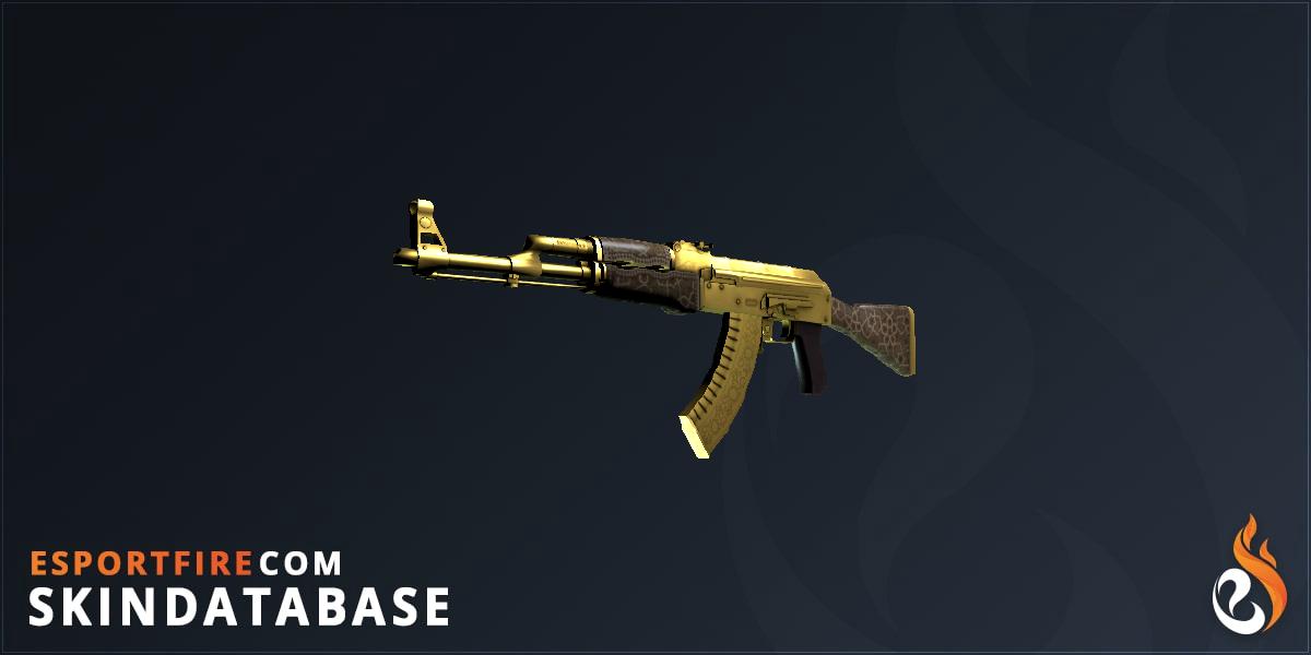 AK-47 | Gold Arabesque - EsportFire.com
