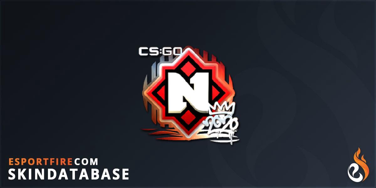 Sticker | Nemiga (Foil) | 2020 RMR - EsportFire.com
