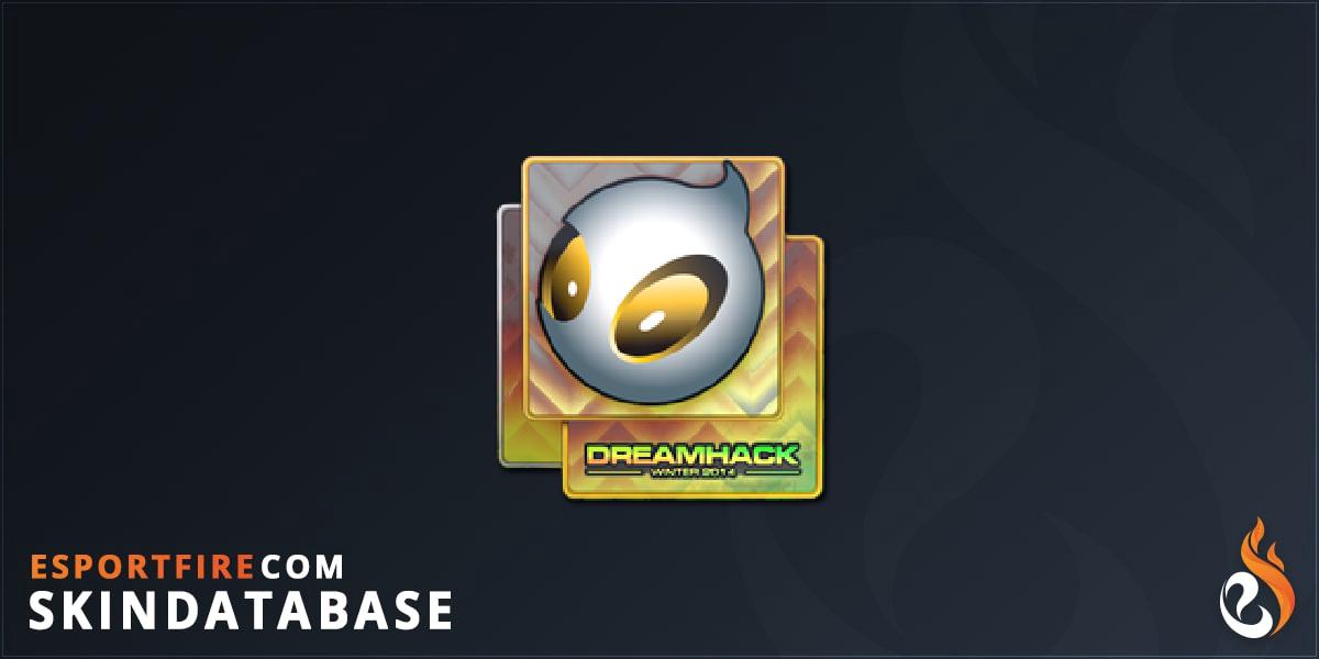 Sticker | Team Dignitas (Holo) | DreamHack 2014 - EsportFire.com