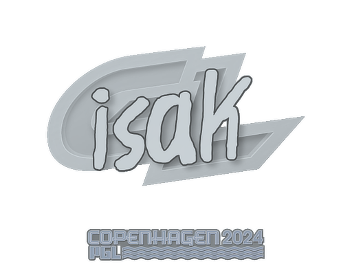 Sticker | isak | Copenhagen 2024 - EsportFire.com
