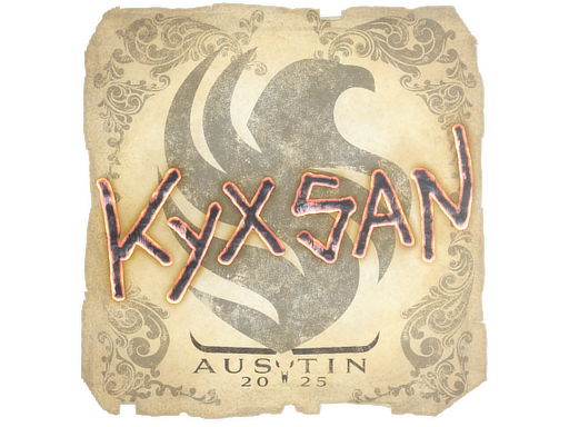 Sticker | kyxsan | Austin 2025 - EsportFire.com