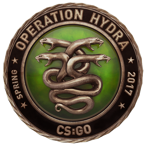 Operation Hydra Challenge Coin - EsportFire.com