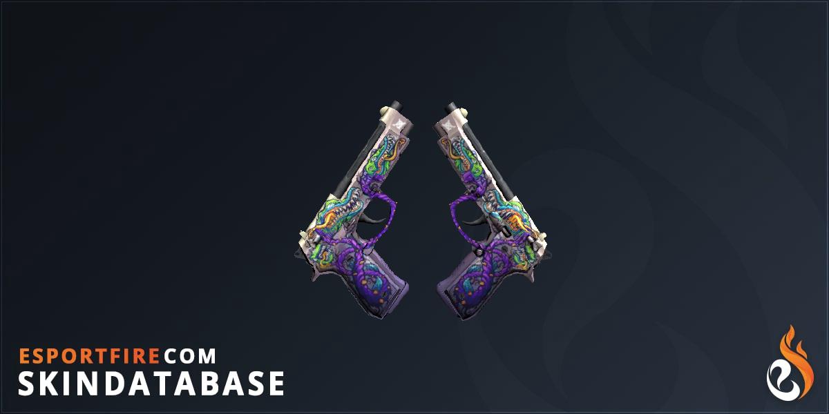 Dual Berettas | Flora Carnivora - EsportFire.com