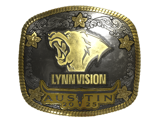 Sticker | Lynn Vision (Gold) | Austin 2025 - EsportFire.com