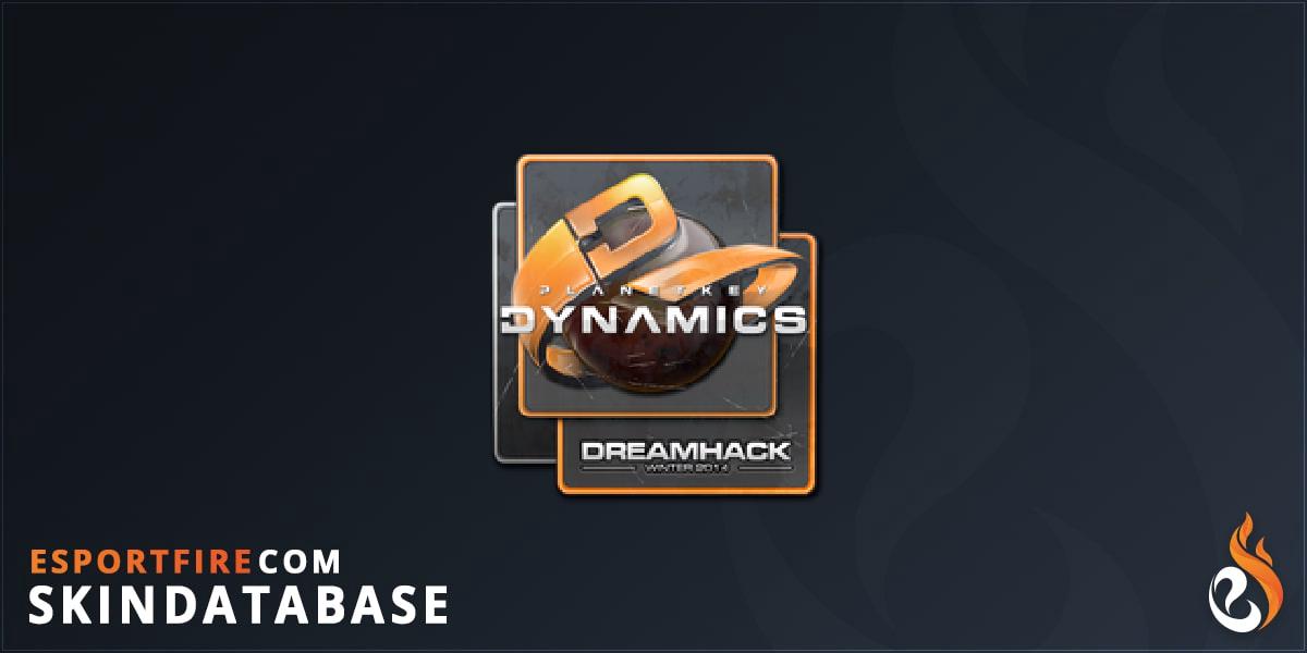 Sticker | Planetkey Dynamics | DreamHack 2014 - EsportFire.com
