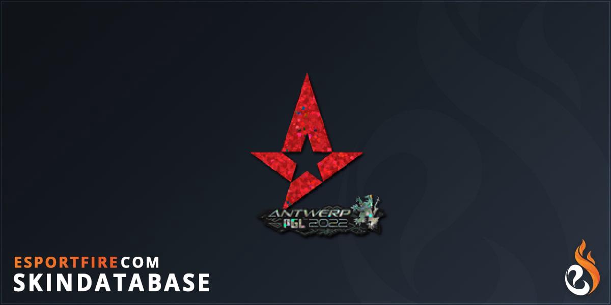 Sticker | Astralis (Glitter) | Antwerp 2022 - EsportFire.com
