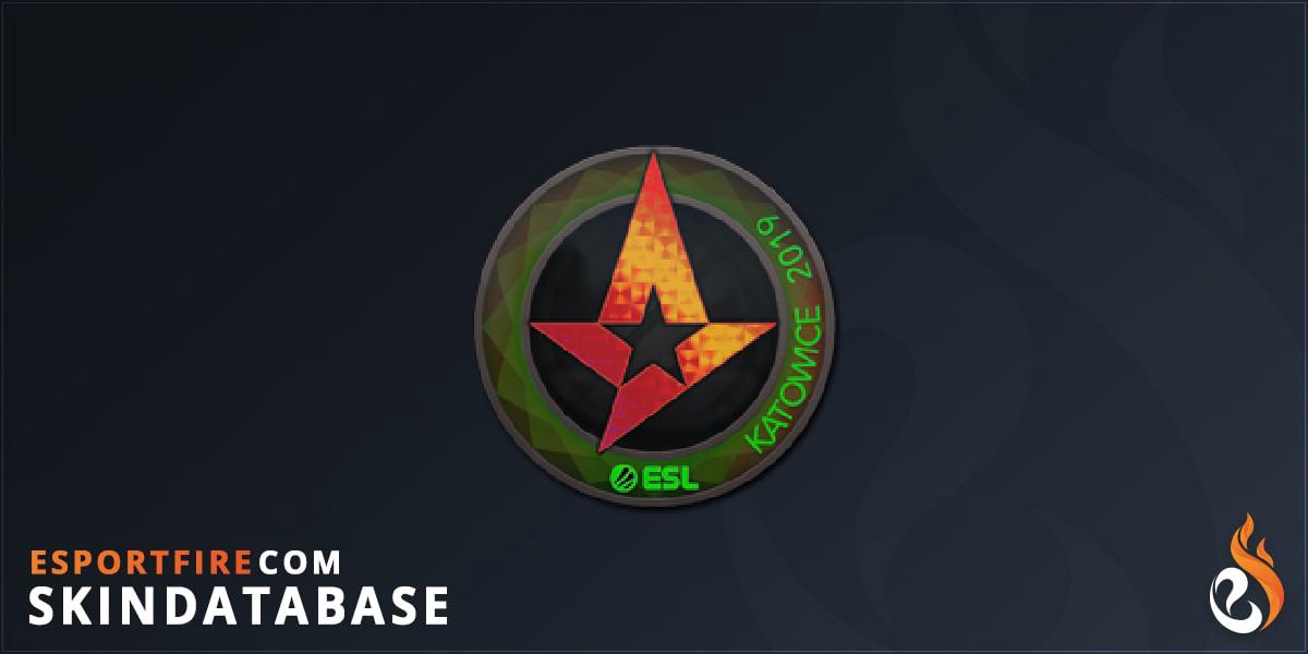 Sticker | Astralis (Holo) | Katowice 2019 - EsportFire.com