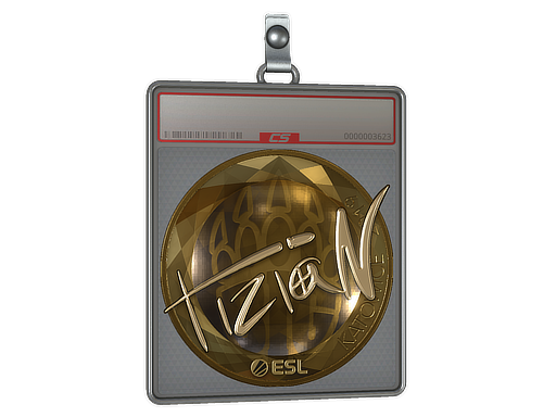 Sticker Slab | tiziaN (Gold) | Katowice 2019 - EsportFire.com