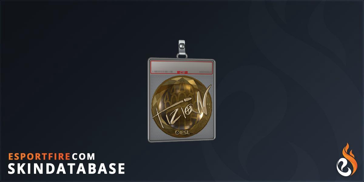 Sticker Slab | tiziaN (Gold) | Katowice 2019 - EsportFire.com