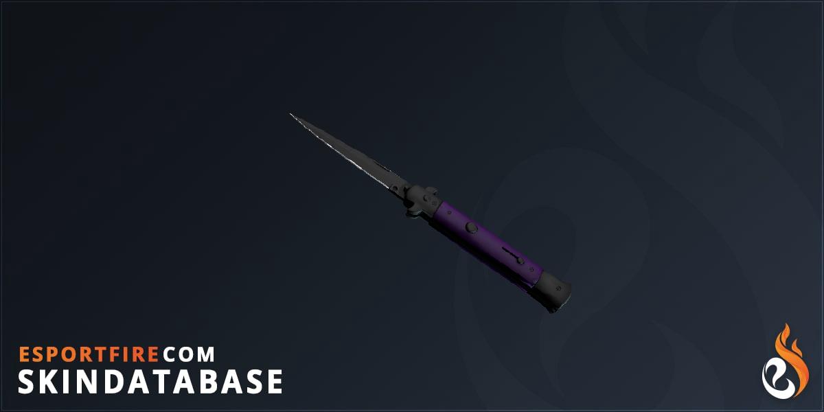 Stiletto Knife | Ultraviolet - EsportFire.com