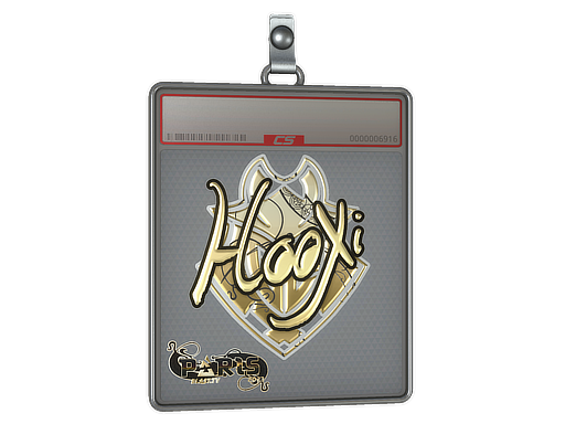 Sticker Slab | HooXi (Gold) | Paris 2023 - EsportFire.com