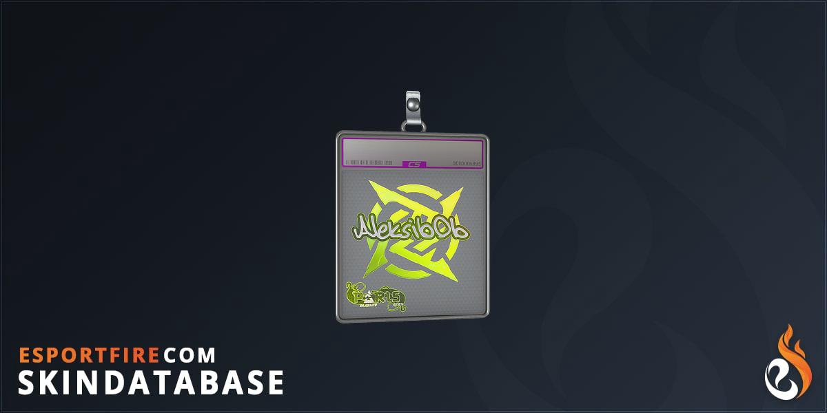 Sticker Slab | Aleksib (Holo) | Paris 2023 - EsportFire.com