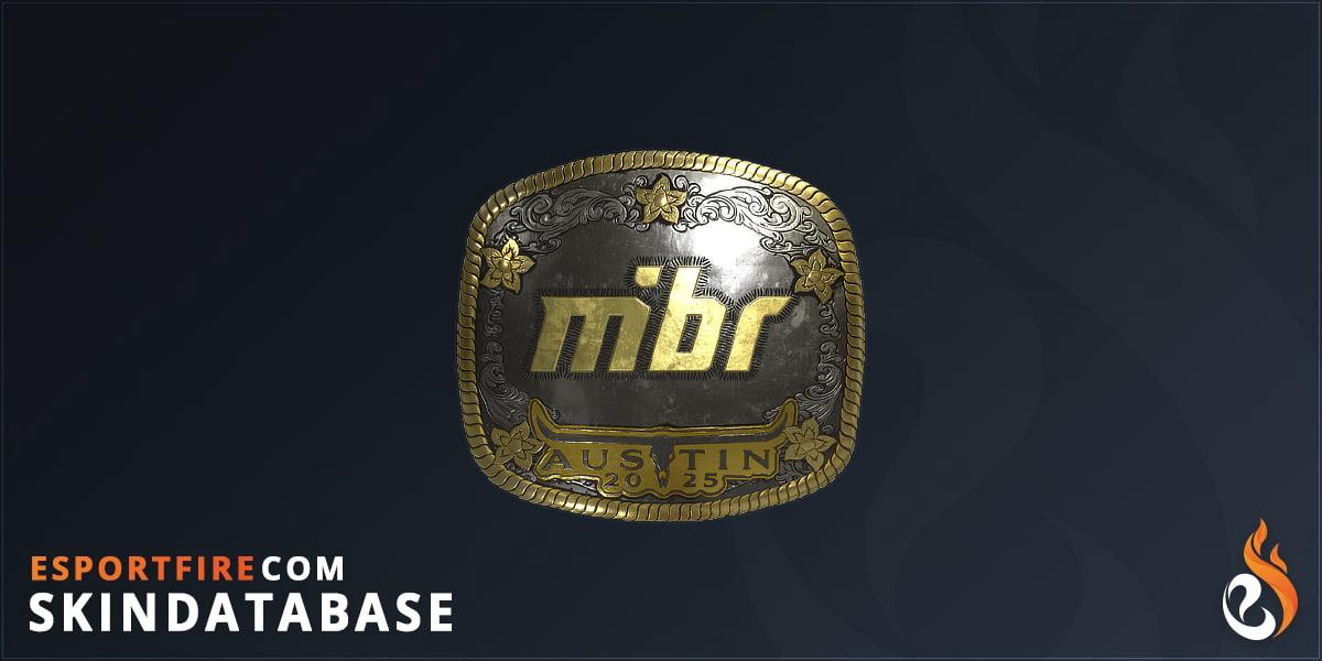 Sticker | MIBR (Gold) | Austin 2025 - EsportFire.com