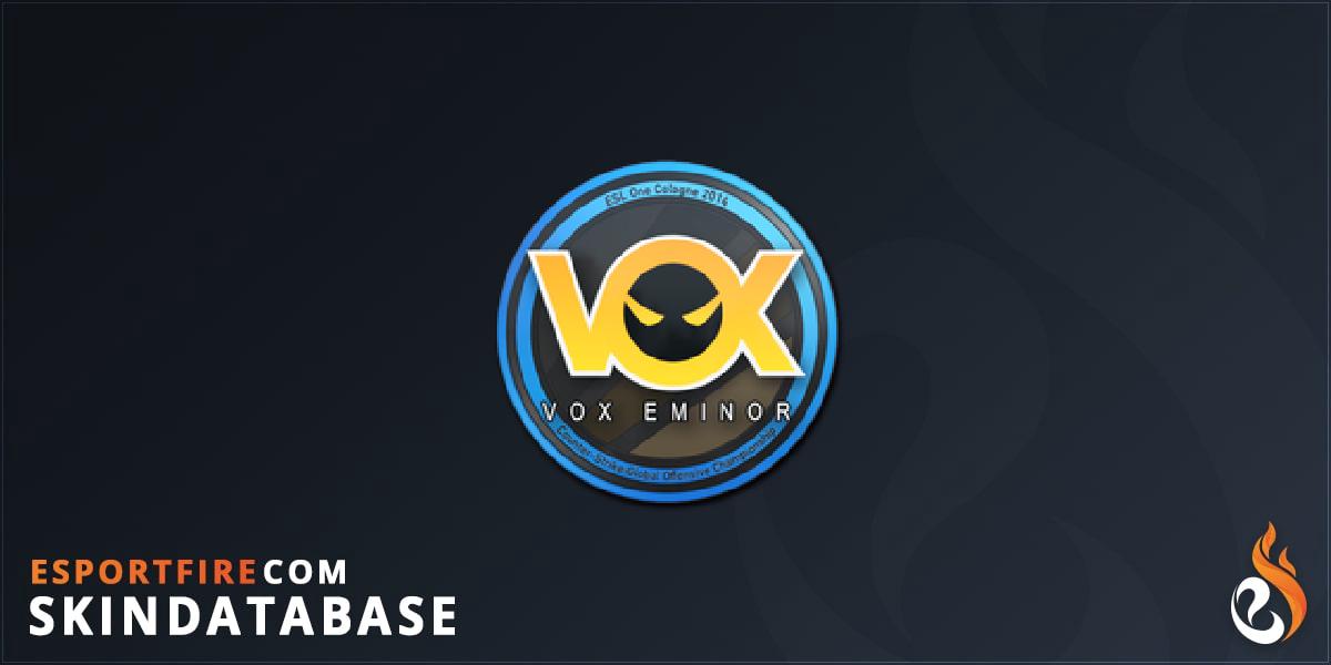 Sticker | Vox Eminor | Cologne 2014 - EsportFire.com