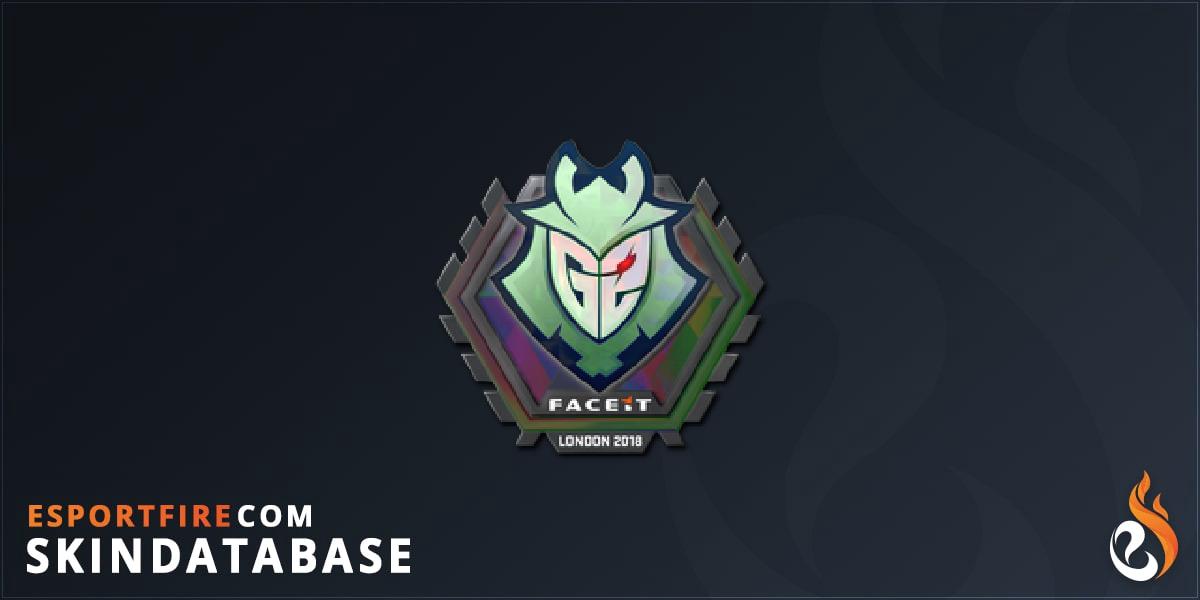 Sticker | G2 Esports (Holo) | London 2018 - EsportFire.com