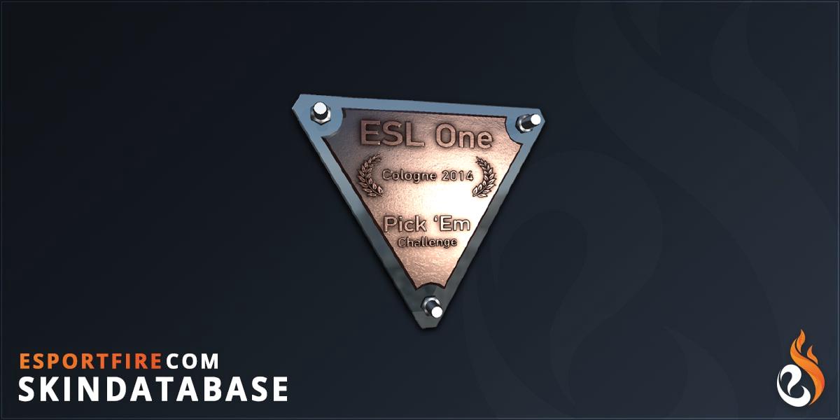 Bronze Cologne 2014 Pick'Em Trophy - EsportFire.com