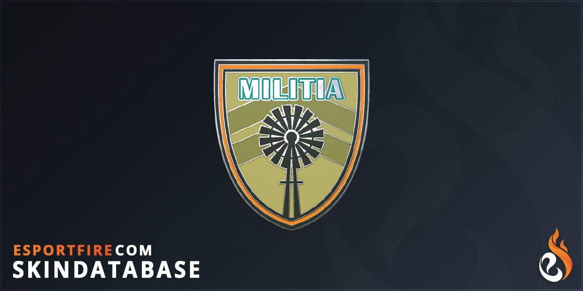 Genuine Militia Pin - EsportFire.com