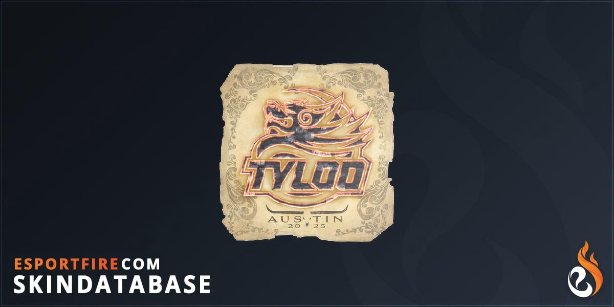 Sticker | TYLOO | Austin 2025 - EsportFire.com