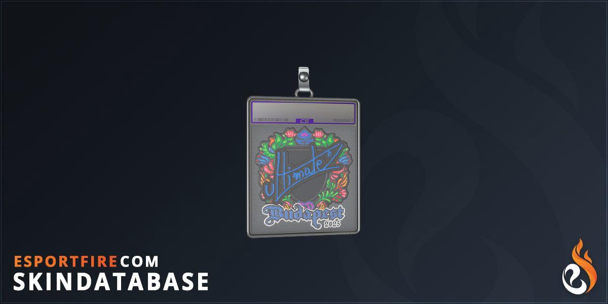 Sticker Slab | ultimate (Embroidered) | Budapest 2025 - EsportFire.com