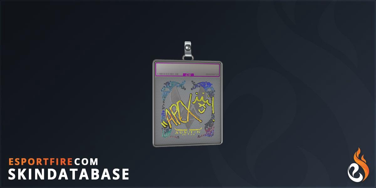Sticker Slab | apEX (Holo) | Austin 2025 - EsportFire.com