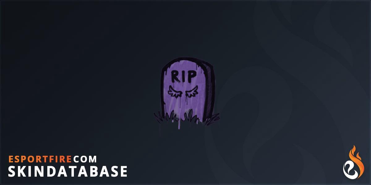 Graffiti | Tombstone (Monster Purple) - EsportFire.com