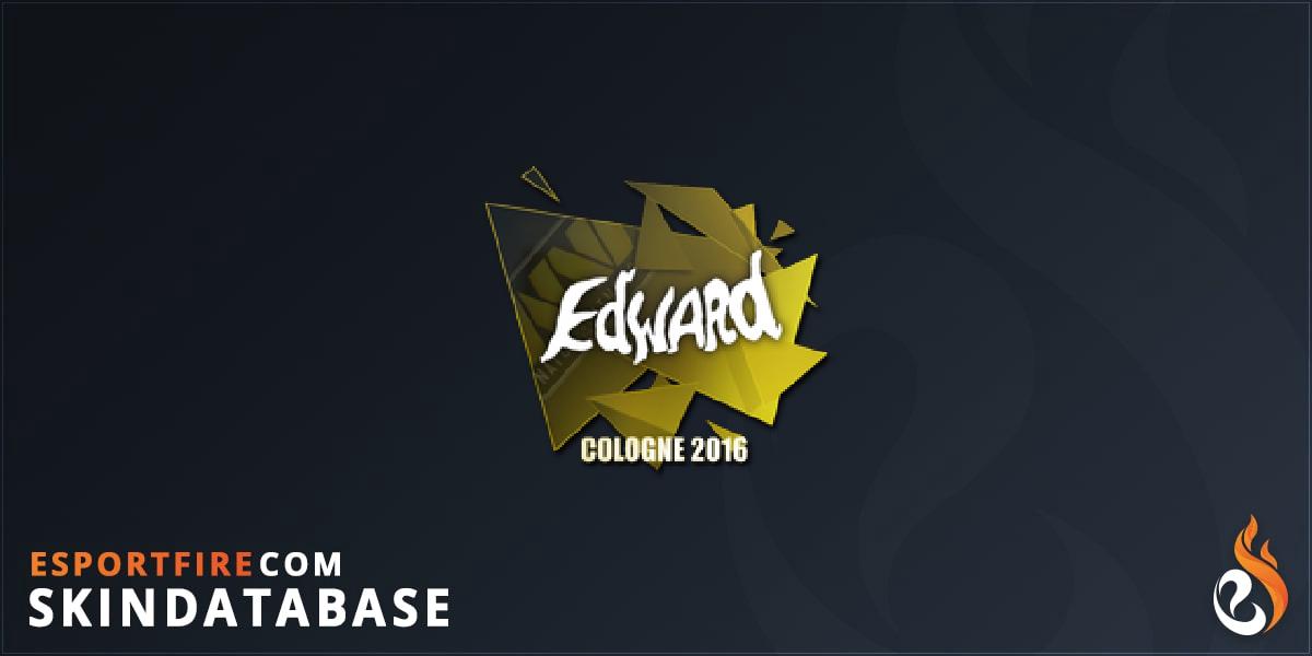 Sticker | Edward | Cologne 2016 - EsportFire.com