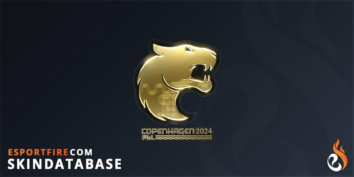 Sticker | FURIA (Gold) | Copenhagen 2024 - EsportFire.com