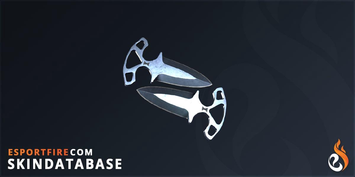 Shadow Daggers | Blue Steel - EsportFire.com