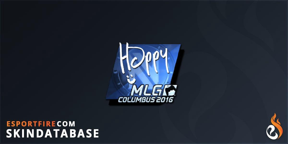 Sticker | Happy (Foil) | MLG Columbus 2016 - EsportFire.com
