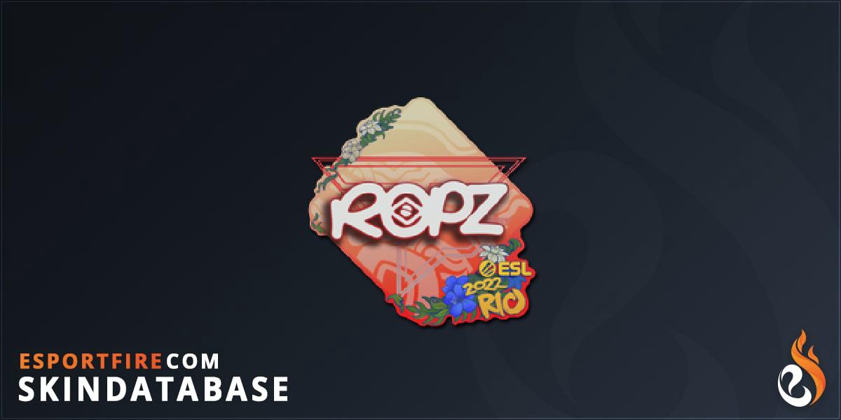 Sticker | ropz | Rio 2022 - EsportFire.com