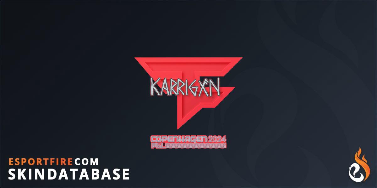 Sticker | karrigan | Copenhagen 2024 - EsportFire.com