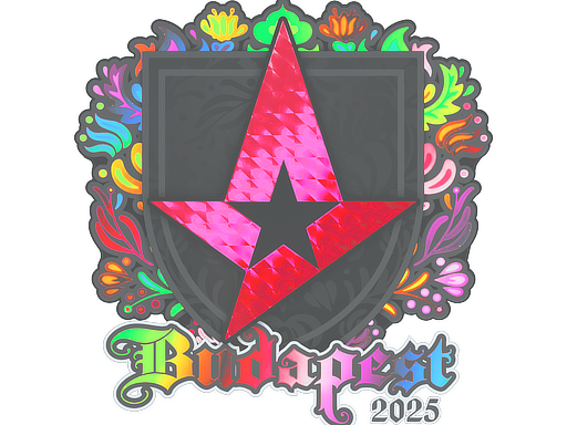 Sticker | Astralis (Holo) | Budapest 2025 - EsportFire.com