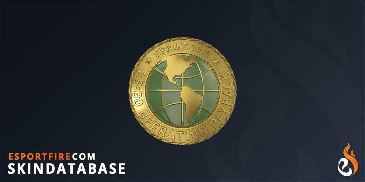 Gold Operation Payback Coin - EsportFire.com