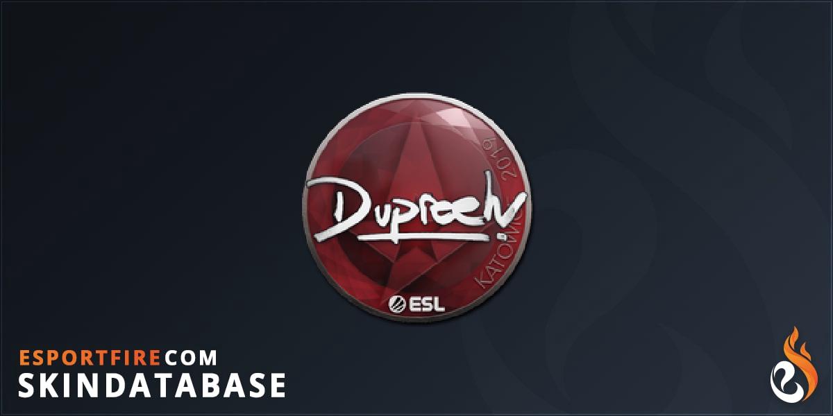 Sticker | dupreeh | Katowice 2019 - EsportFire.com