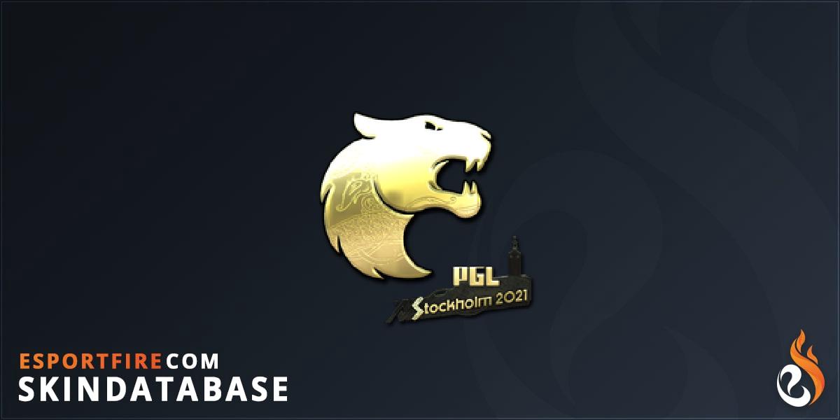 Sticker | FURIA (Gold) | Stockholm 2021 - EsportFire.com