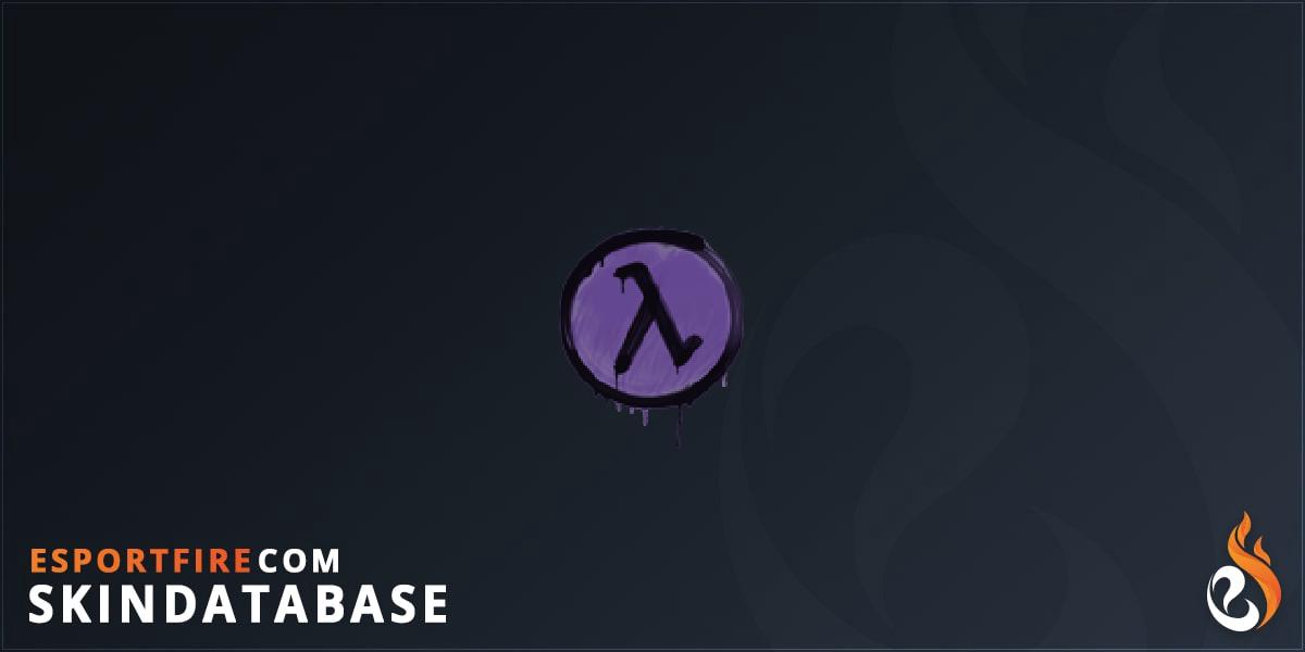 Graffiti | Lambda (Monster Purple) - EsportFire.com