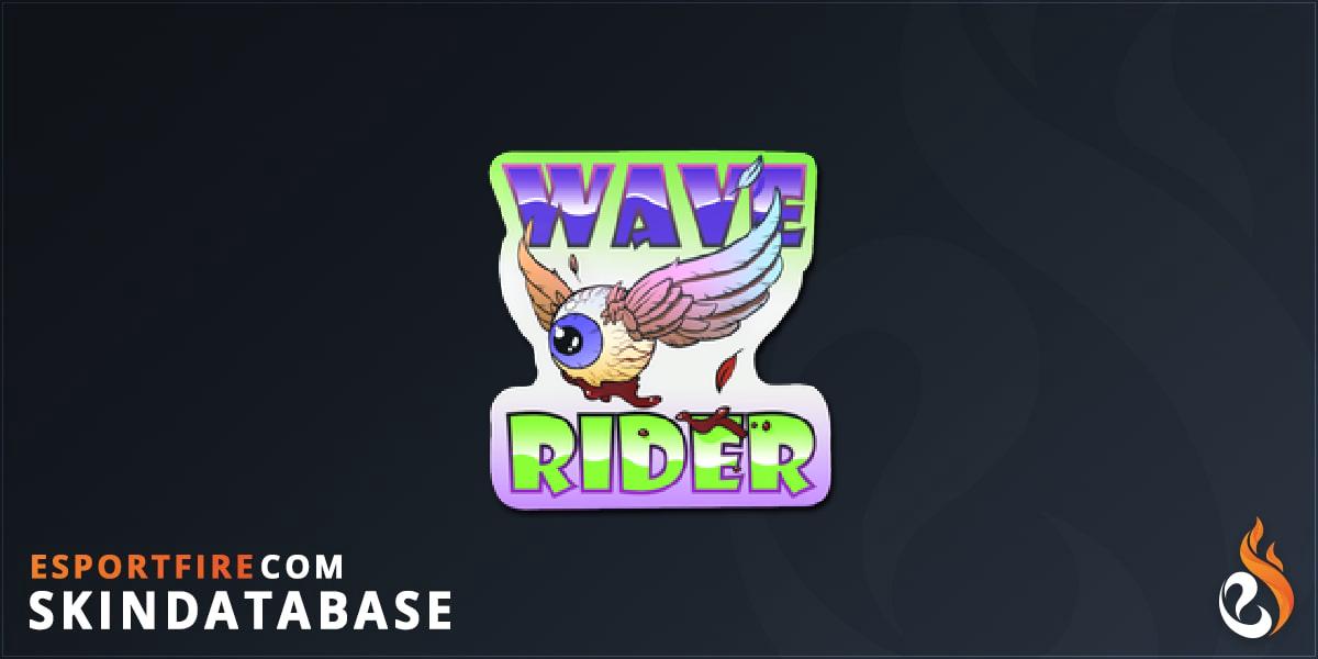 Sticker | Toxic Wave Rider - EsportFire.com