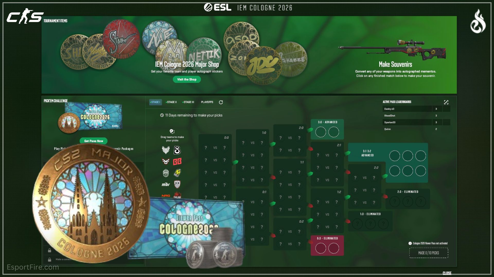IEM Cologne 2026 Major Update: New Stickers, Souvenir-O-Matic ...